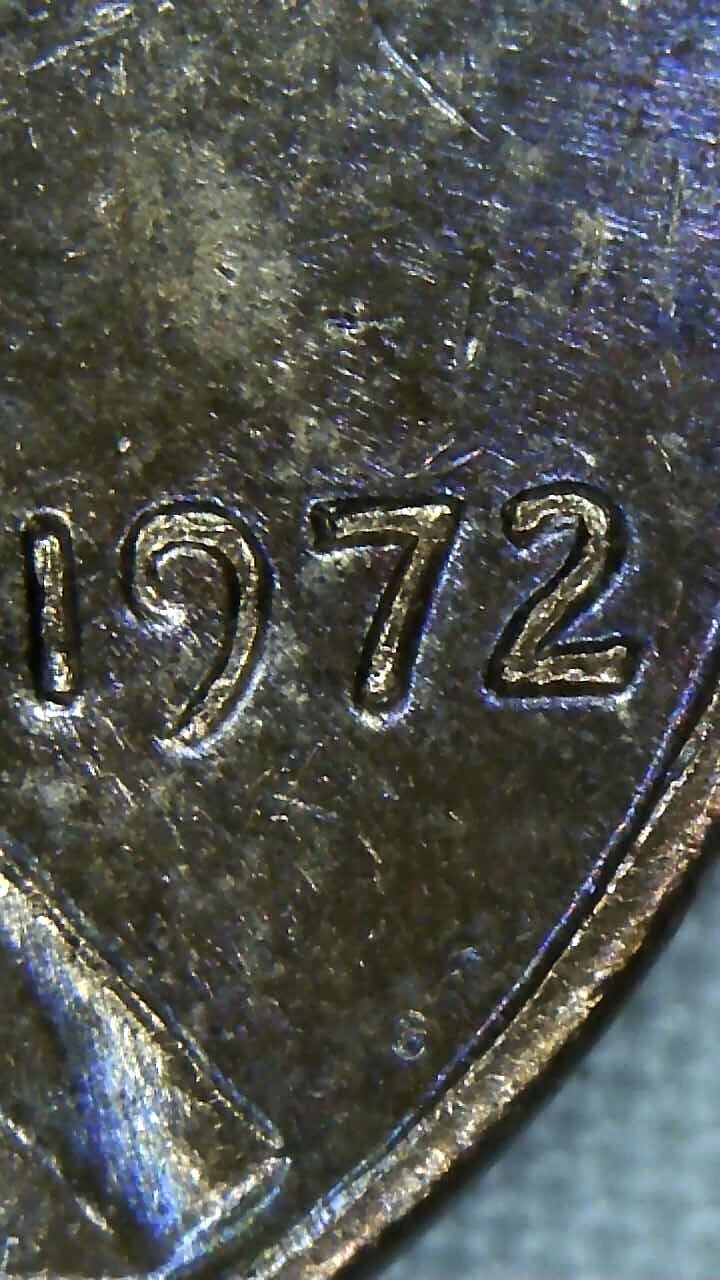 1972 LINCOLN ERROR CENT DOUBLE DIE OBVERSE FS 104 MS NICE LUSTER GREAT ...