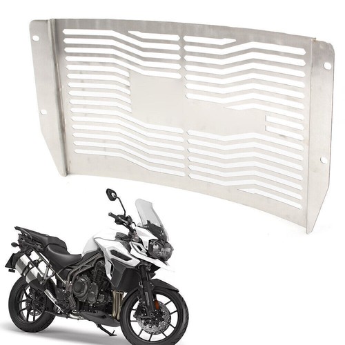 Silver Radiator Guard Protector Grill Cover for TIGER 1200 EXPLORER ...