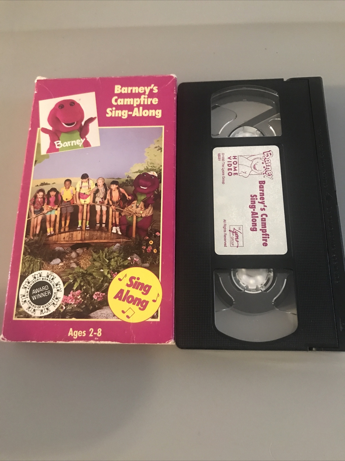 Barney - Barneys Campfire Sing-Along (VHS, | Grelly USA