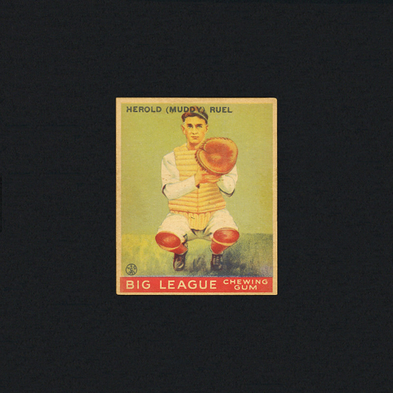 Muddy Ruel 1933 Goudey #18 - RC - St. Louis Browns - NM+ | eBay