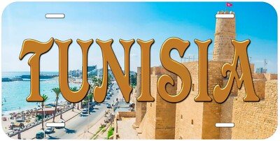 Tunisia Aluminum Novelty Car License Plate | eBay