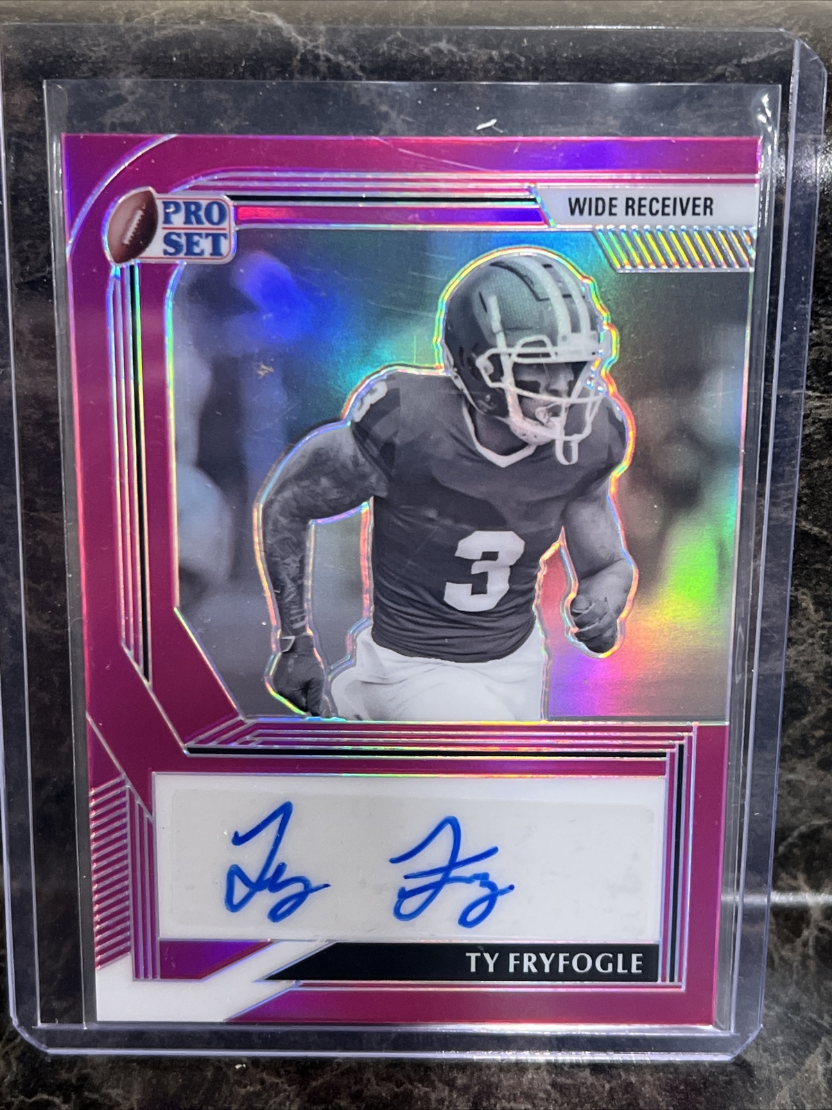 2022 Leaf Metal Pro Set Pink Ty Fryfogle Auto Rc | eBay