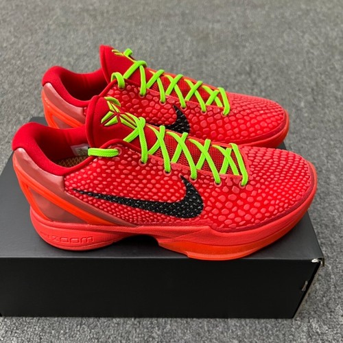 Zoom Kobe 6 Protro Reverse Grinch Men's Size 7-14 FV4921-600 New With ...