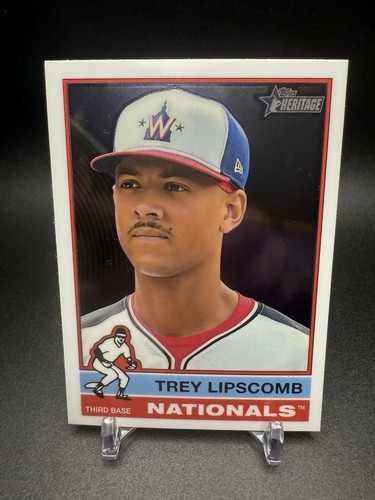 2025 Topps Heritage Trey Lipscomb Chrome #115 Washington Nationals | eBay