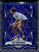2025 Panini Phoenix - Rookies Nick Emmanwori #245 Blue Winter /199 (RC ...