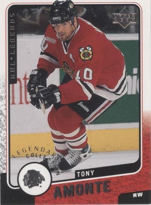2000-01 Upper Deck Legends - Tony Amonte #29 Legendary Collection ...