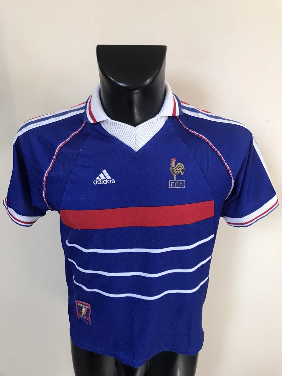 Maillot Foot Authentique Retro Et Vintage Equipe De France, 53% OFF