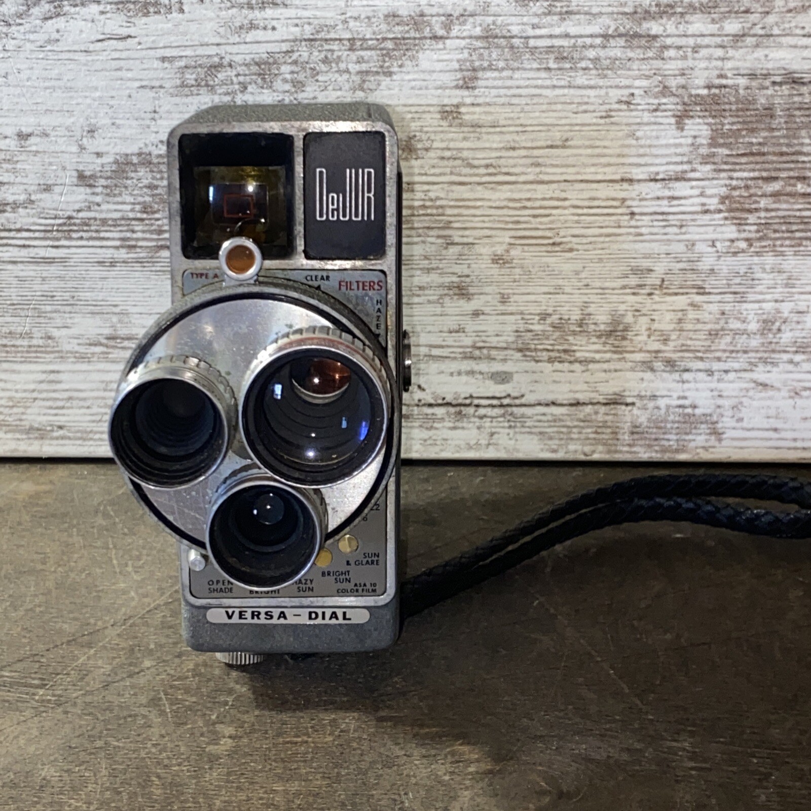 DejUR Versa-Dial 3-Lens Turret Selectable UV & Haze filter Movie Camera ...