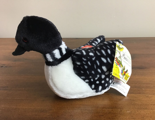 Wild Republic Audubon Birds Common Loon Plush with Sound Stuffed Animal ...