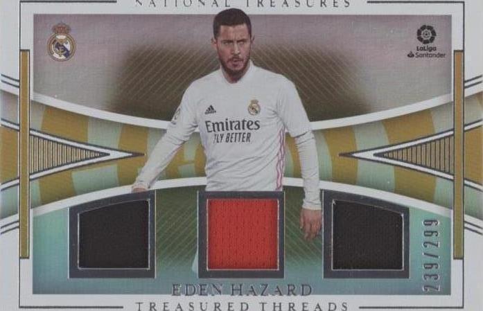 2020-21 Panini Chronicles - Treasured Threads Eden Hazard #TT-EH /299 (MEM) for sale online | eBay