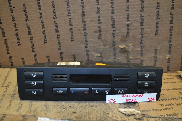 BMW Climate Control Unit Panel IHKA AC Heat Heater 64116931602 E46 3 ...