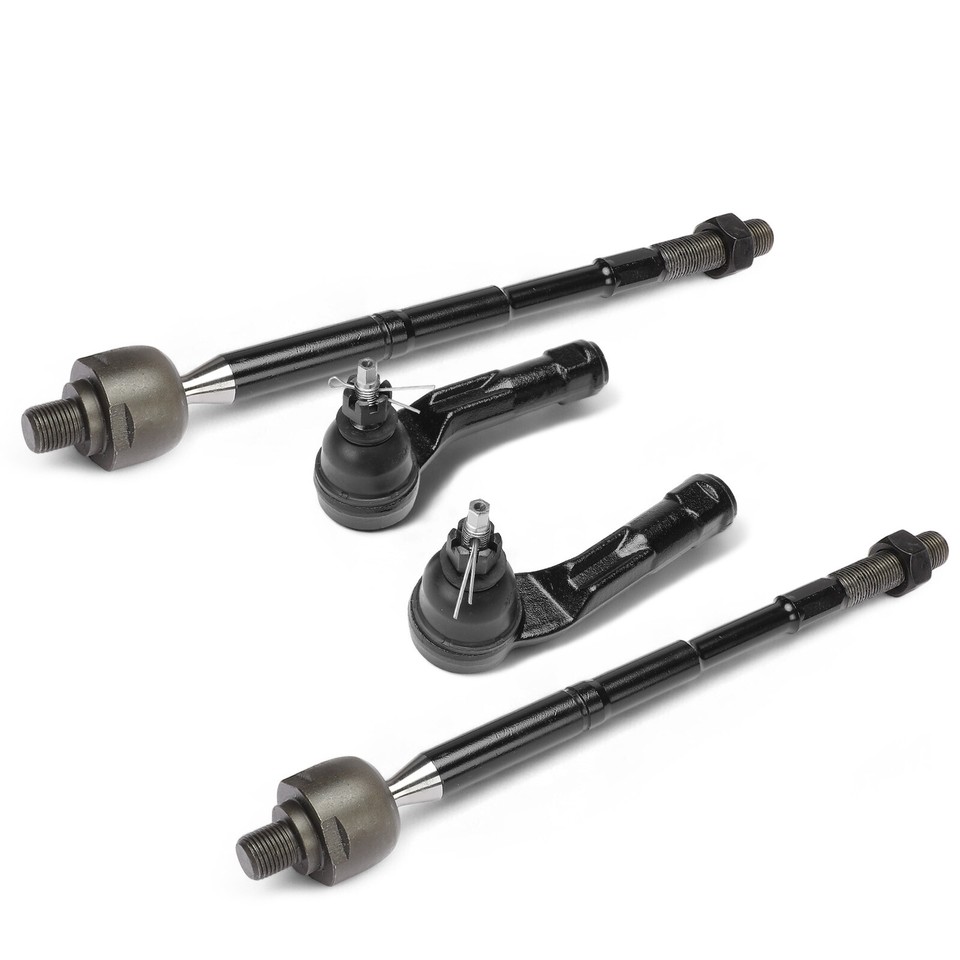 4x Front Inner & Outer Tie Rod End for Kia Soul 20-23 Seltos 21-23 ...
