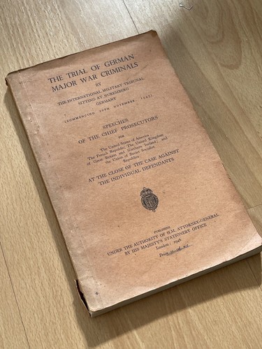 NUREMBERG Trial German Major War Criminals CLOSING SPEECHES OF ...