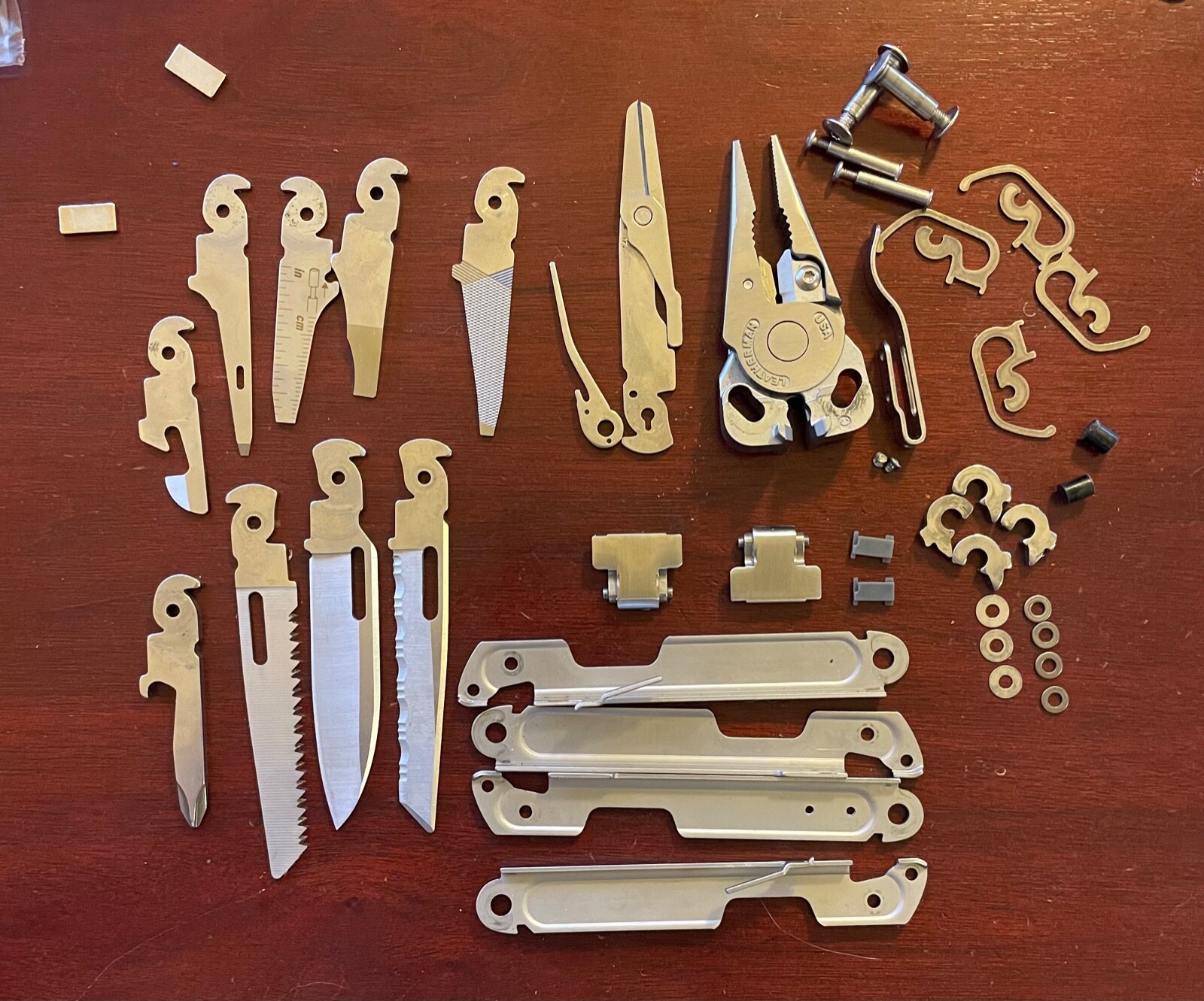 Leatherman Free P4 Multitool Parts: 1 Part for repairs or mods; hunt ...