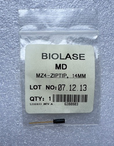 Waterlase Laser Tip PKG, MZ4-14mm, ZIPTIPS, MD 6200803 | eBay
