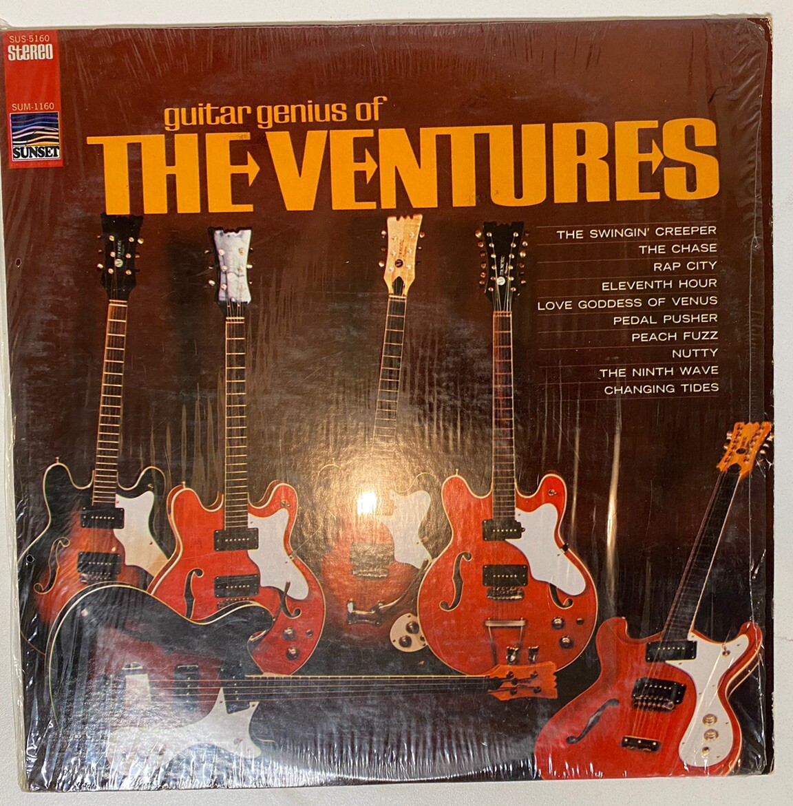 The Ventures ‎– Guitar Genius Of The Ventures -'67 Sunset #SUS-5160 ...