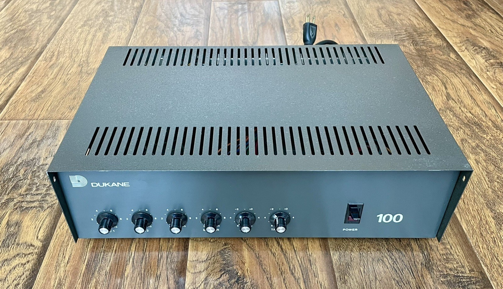 Vintage Dukane 1A1400 Audio 100w Pa/microphone Power Amplifier - Works ...