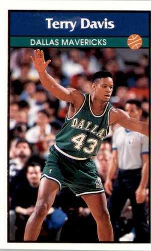 1992 Panini Stickers #65 Terry Davis Dallas Mavericks | eBay