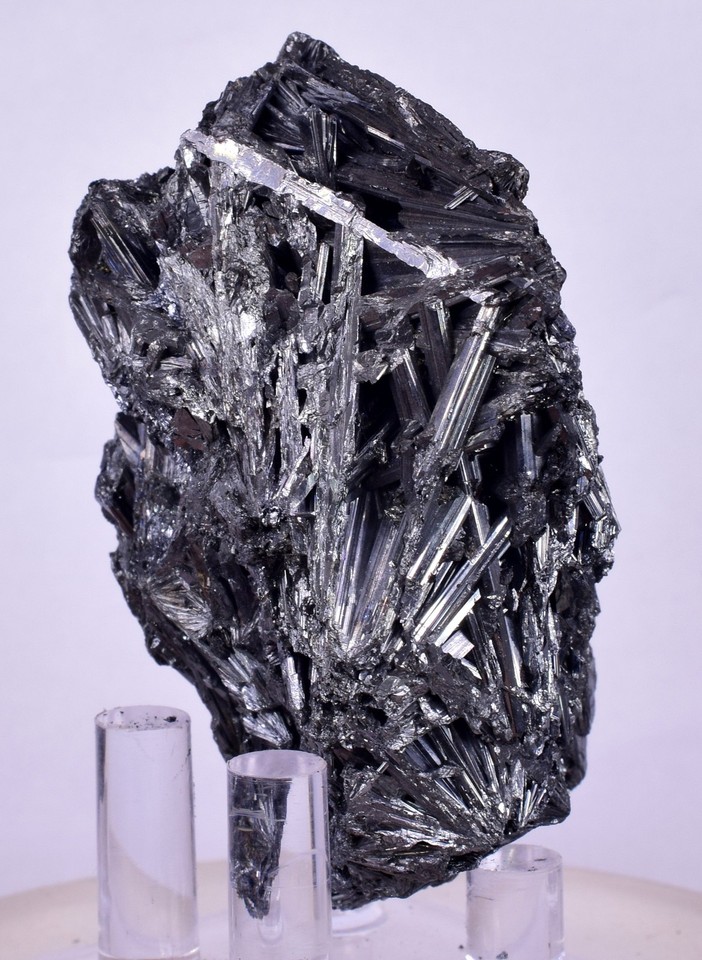 5.7cms STIBNITE CRYSTAL PERU MINERAL SPECIMEN COLLECTOR MB189 | eBay UK