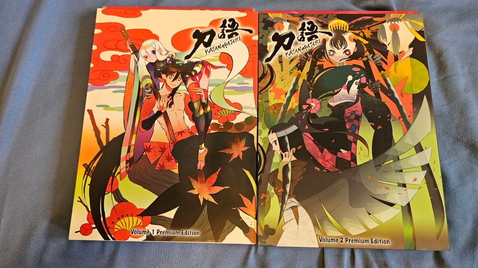 Katanagatari Volume 1 & 2 Premium Edition Complete Series Anime Bluray ...