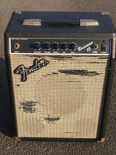 Fender Bassman 15 Bass Amp Japan Vintage Bass Guitar Amplifier Used | eBay