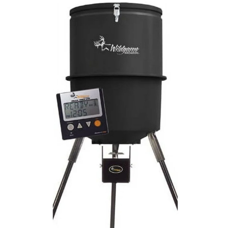 WILDGAME INNOVATIONS Quick-Set 225 lb Game Feeder with Digital Timer | eBay