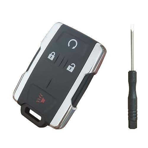 Key Fob Shell Replacement Fit for GMC Sierra Chevrolet Silverado 1 ...