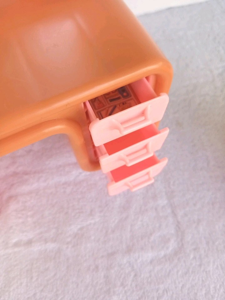 Vtg 1979 Barbie Dream House Pink Vanity And Chair Set Superstar | eBay
