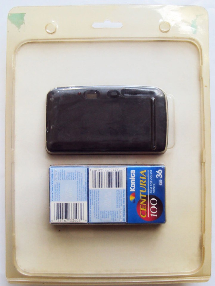 VINTAGE KONICA CAMERA & CENTURIA FILM MICKEY NOS SEALED IN BOX 1980'S ...