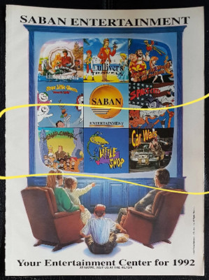 advert SABAN Entertainment - Space Cats, Little mermaid, Camp Candy ...