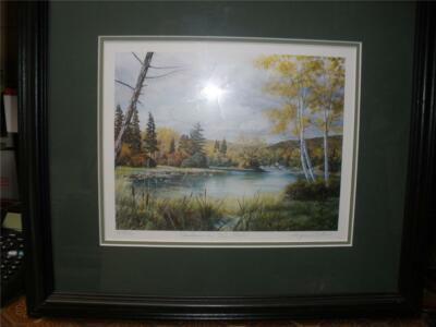 FRAMED LIMITED EDITION SIGNED PRINT by FAMED CANADIAN ARTIST ROGER ...