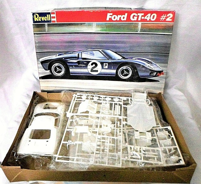 Revell 1/24 Ford Gt40 #2 MPN 7130 Plastic Kit for sale online | eBay
