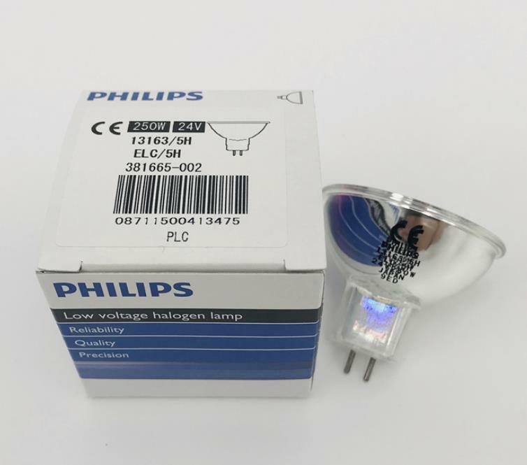 Replace PHILIPS 13163/5H ELC/5H GX5.3 JCR 24V250W/5H Halogen Lamp ...
