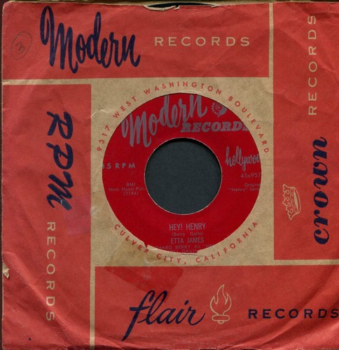 Etta James - Hey! Henry on Modern R&B 45 | eBay