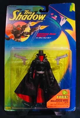 THE SHADOW "Lightning Draw Shadow" Action Figure From 1994~Unopened ...