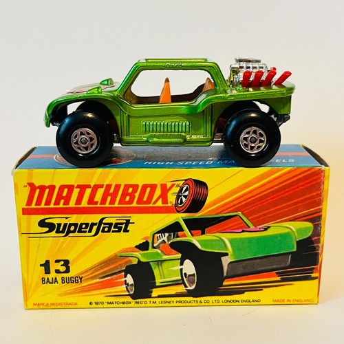 Matchbox Superfast #13 Baja Buggy with Original Box Vintage Minty! | eBay