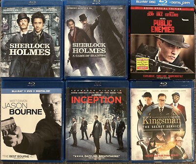 Blu-Ray Movie Collection: Action (6 total) | eBay
