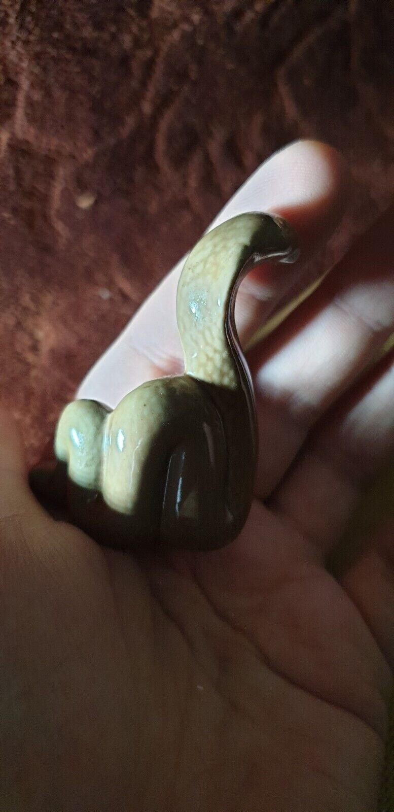 Vintage Latvia USSR Riga RPR porcelain figurine snake Cobra | eBay