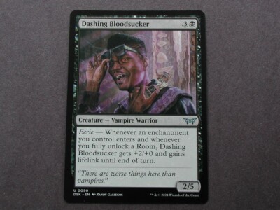 2024 MTG U Creature "Dashing Bloodsucker" NM+ Magic Card #0090 DSK VAMP ...