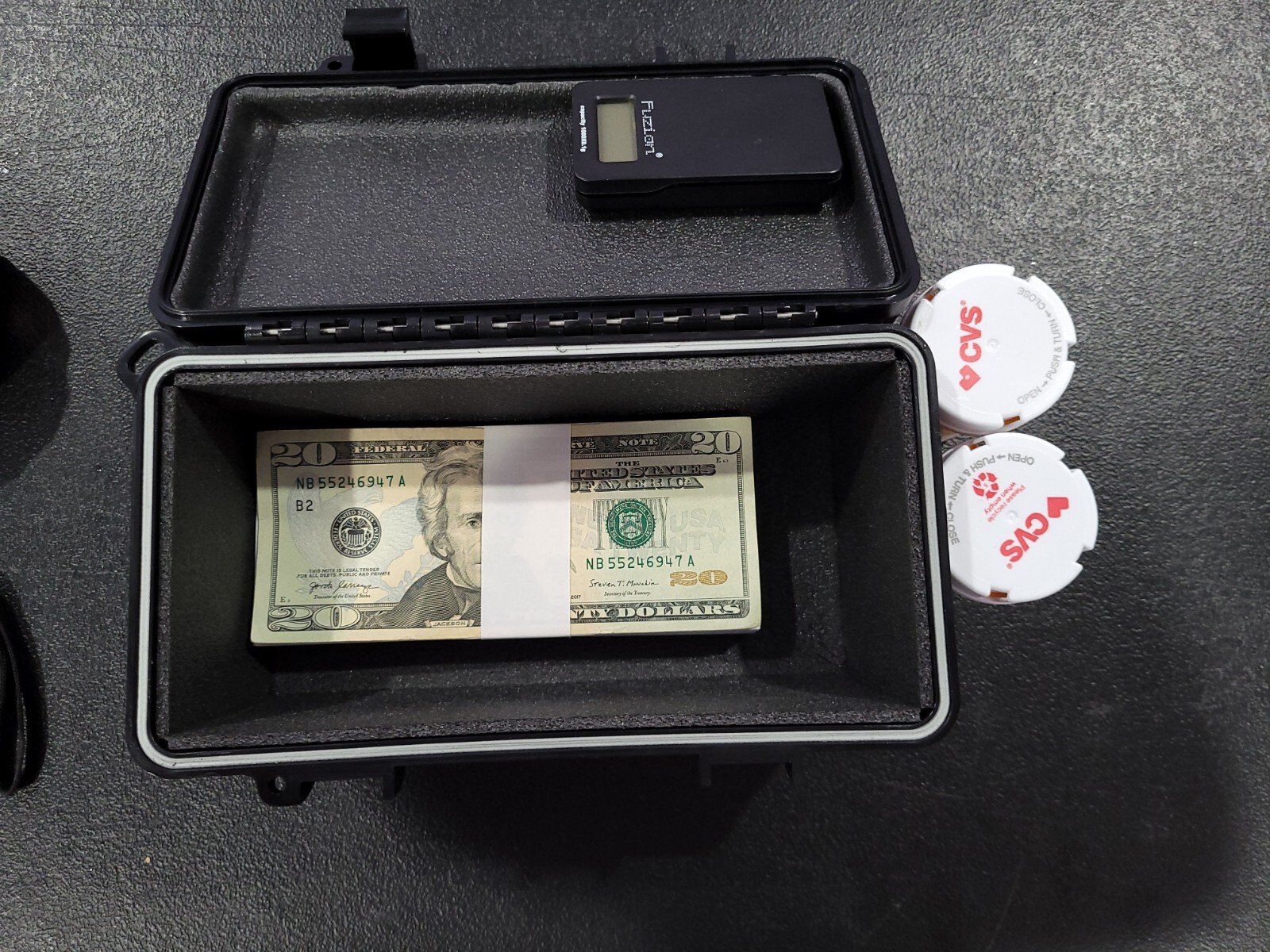 XL Size Magnetic Stash Box Can Under Car, Airtight, waterproof ...