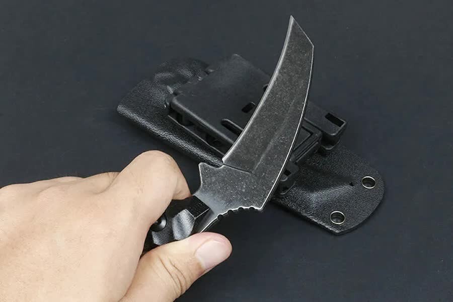 BEAST Claw Karambit Fixed Straight Knife Blade Hunting Camping Tactical ...