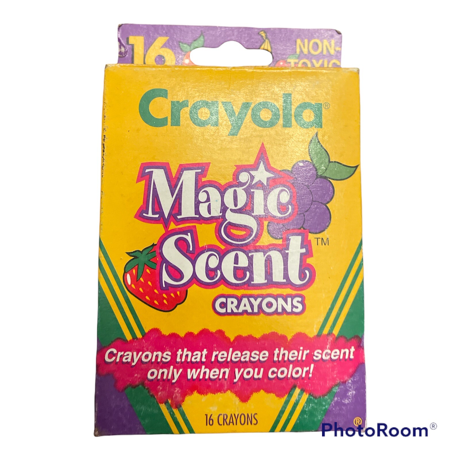 VTG 1994 Crayola Magic Scent Crayons 16 Count Box Brand New Binney ...