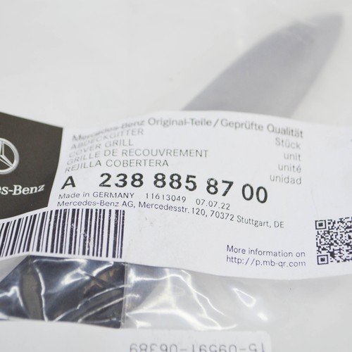NEW MERCEDES-BENZ E C238 REAR BUMPER LEFT COVER GRILLE TRIM A2388858700 ...