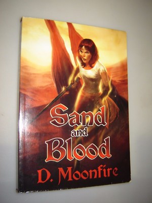 Sand and Blood by D. Moonfire (English) Paperback Book Signed ...