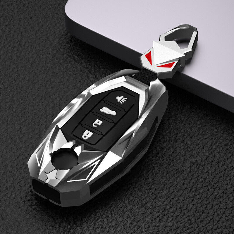 Zinc Alloy Car Smart Remote Key Fob Case Cover Holder Fit For Nissan ...