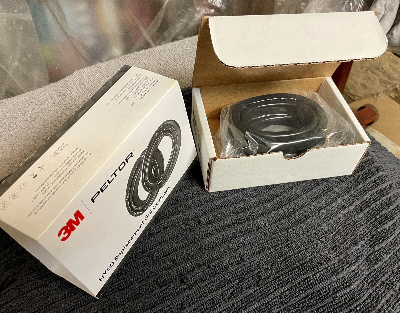 3M Peltor Camelback GEL Sealing Rings HY80 Black for sale online | eBay