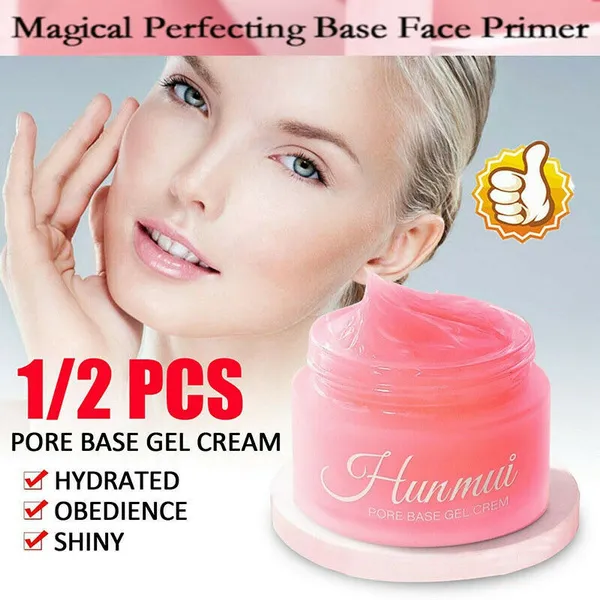 1/2PCS Pore Base Gel Cream Invisible Pores Face Primer Makeup Matte ...