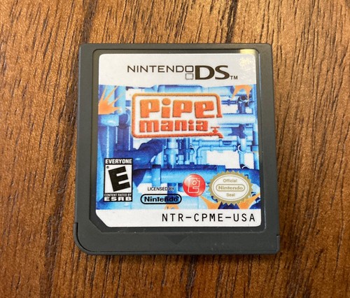 Pipe Mania Nintendo DS Video Game Cartridge Only TESTED Fast Shipping ...