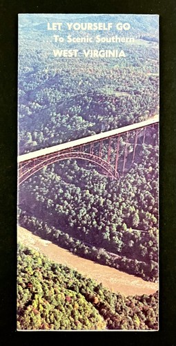 1970s West Virginia Let Yourself Go Scenic Southern WV VTG Travel ...