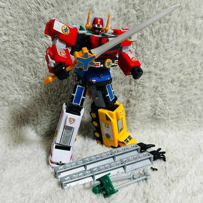 BANDAI Megazord Power Rangers Lightspeed Sentai Gogo Five Victory Robo ...